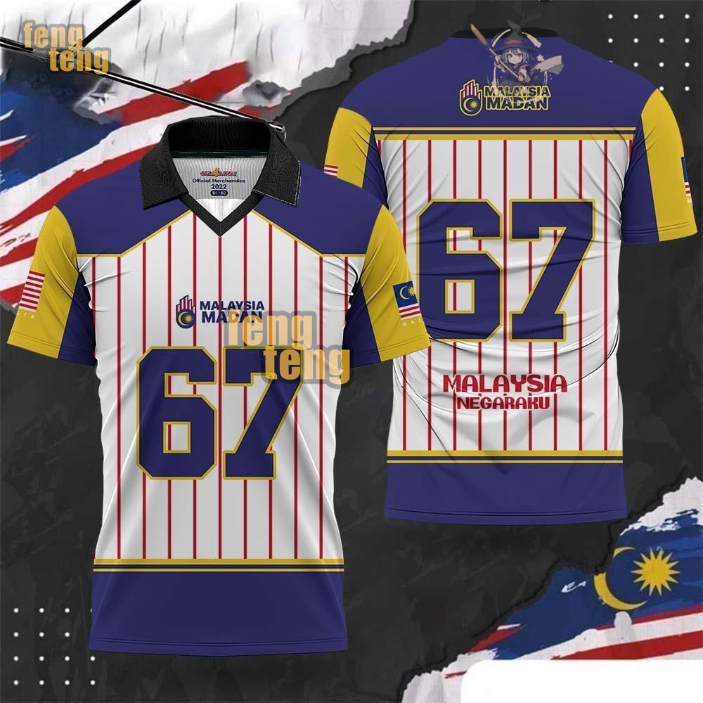 READY STOCKBaju Merdeka 2024 67th Malaysia Muslim Sportswear Suit ...