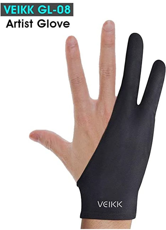 VEIKK P001 Pen /Glove/Pen Nibs for Drawing Tablet VEIKK S640 / A30 with ...