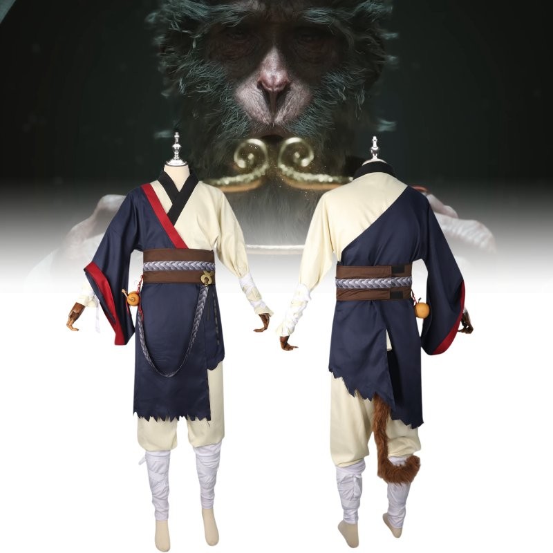 Wukong Black Myth Cosplay Outfit In Artistic Retro Style Perfect For ...