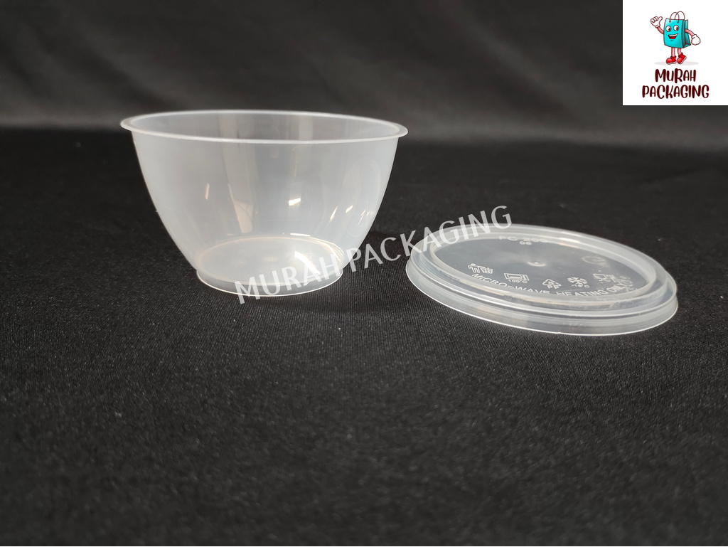 MS W2 / FC200 Round Plastic Food Container (50pcs±) / Plastic Container ...