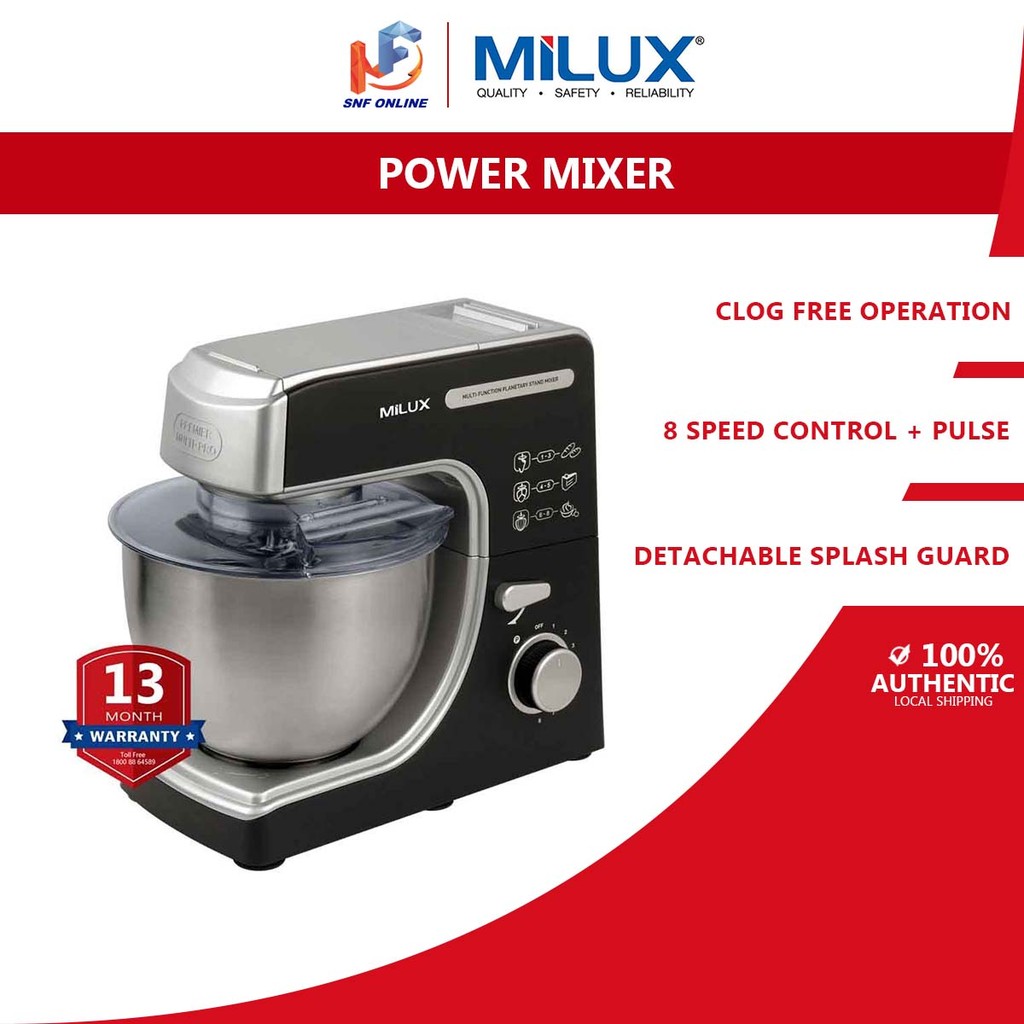 Milux Multi-Function Planetary Stand Mixer MSM-1000 | Shopee Malaysia