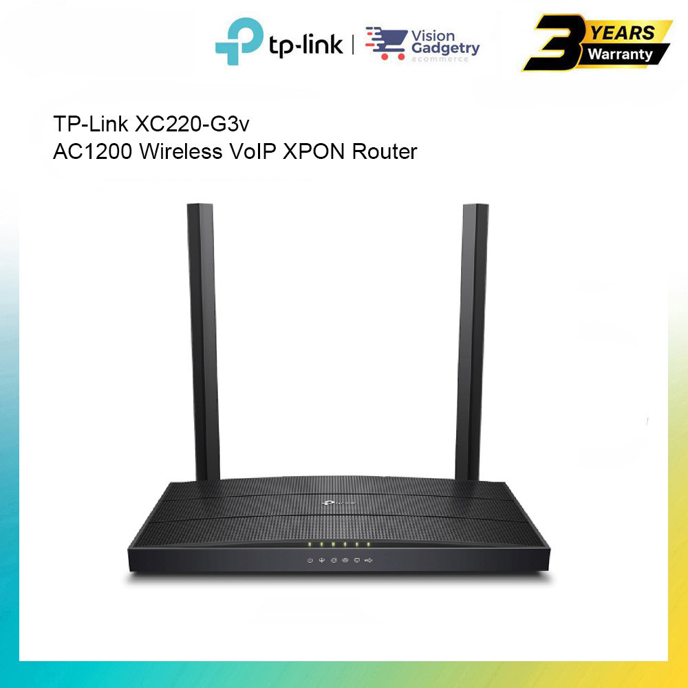 TP-Link XC220-G3v AC1200 Wireless VoIP XPON Router | Shopee Malaysia