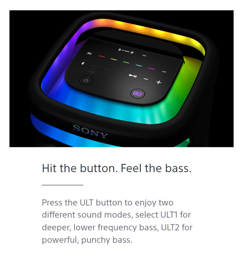 Sony ULT TOWER 10 ULT ULT1000 / ULT 1000 POWER SOUND series | ULT Tower ...