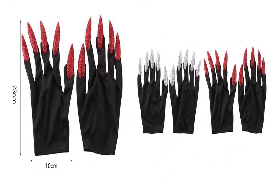 Witch Cosplay Gloves Halloween Witch Gloves Sparkly Witch Gloves for ...