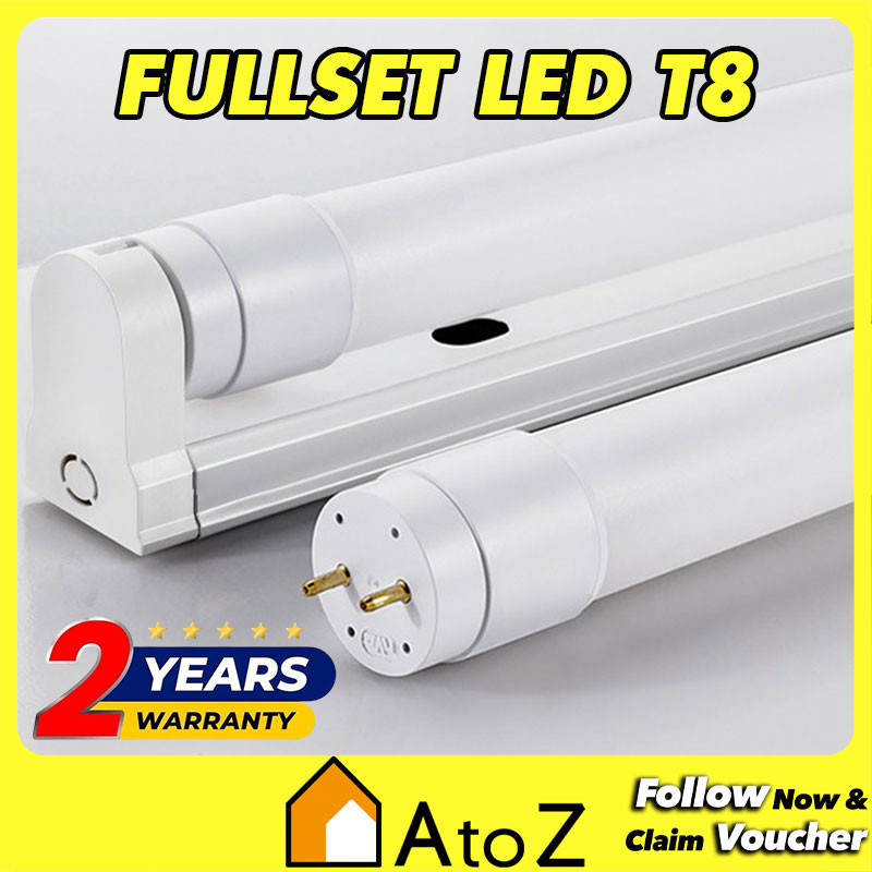 LED T8 Tube Light Lampu LED Panjang Lampu Kalimantang LED Light Tube Siling Lampu Rumah Ceiling ...