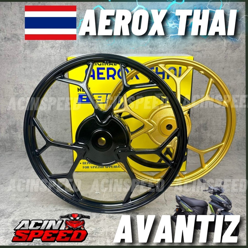 AEROX THAI AVANTIZ/ SOLARIZ/EGO LC Sport Rim 1.4 x17/ AEROX THAI ...