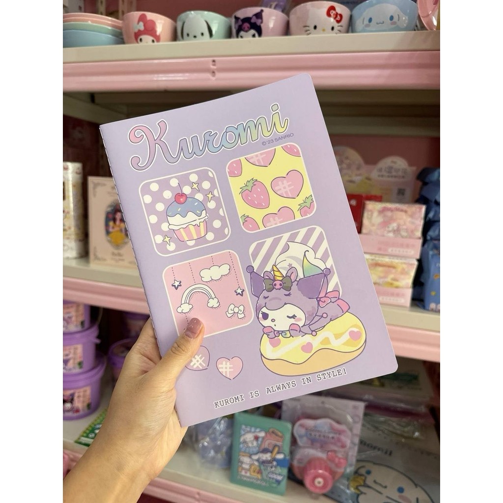 Kuromi B5 Single Line Notebook 40 sheets original | Shopee Malaysia