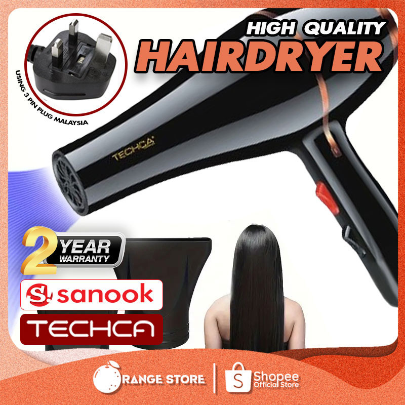 Professional Salon High Quality TECHCA SANOOK Hairdryer 3000W 3600W ...