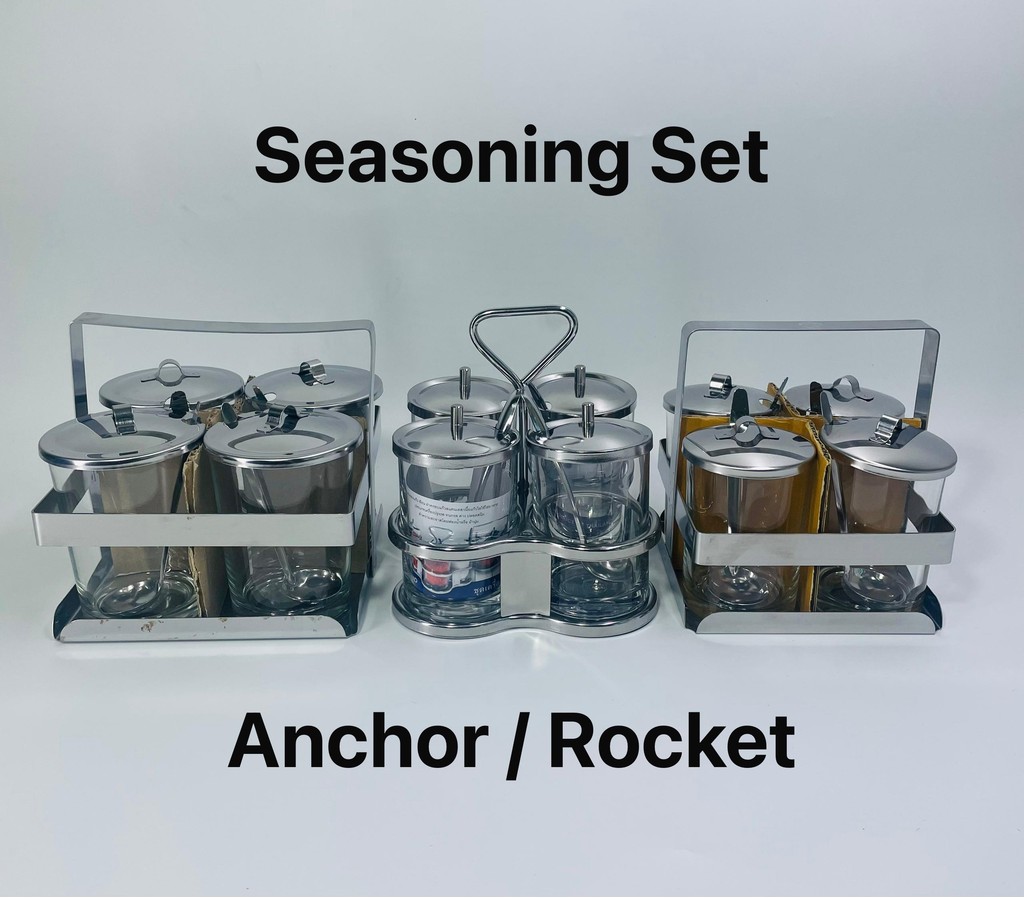 Anchor/Rocket Thailand Seasoning Sauce Holder Condiment Caddy Spice ...