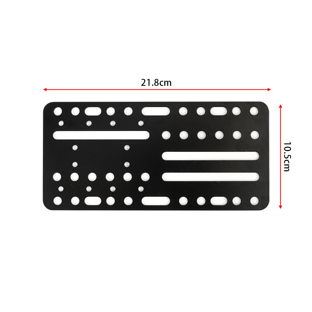 PC USB Handbrake Plate Drift Adapter Board Desk Mount Bracket Plate For ...