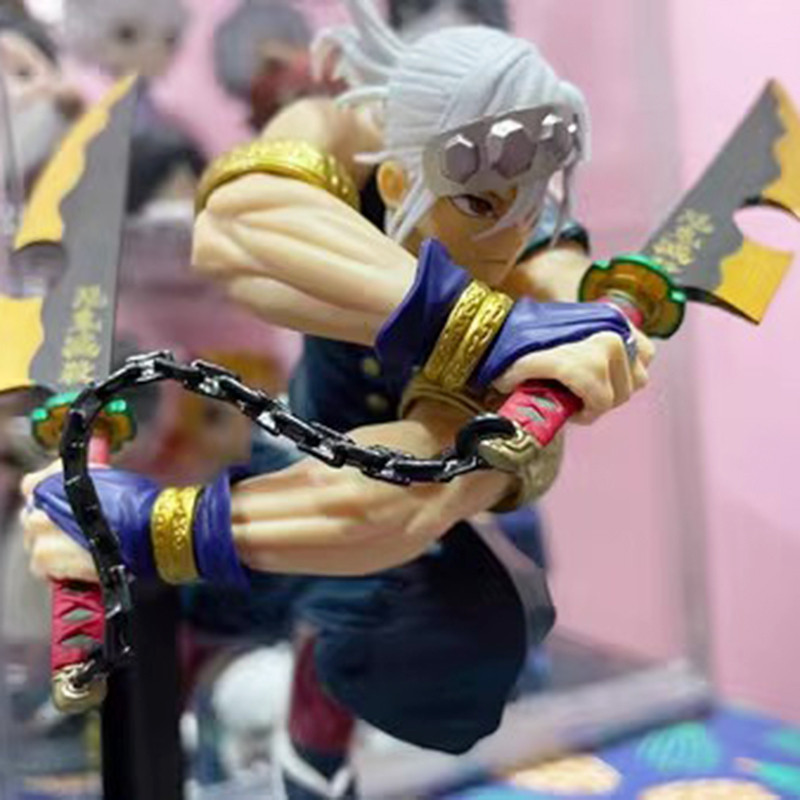 Demon Slayer Figures Daki Kamado Nezuko Uzui Tengen Action Figure ...