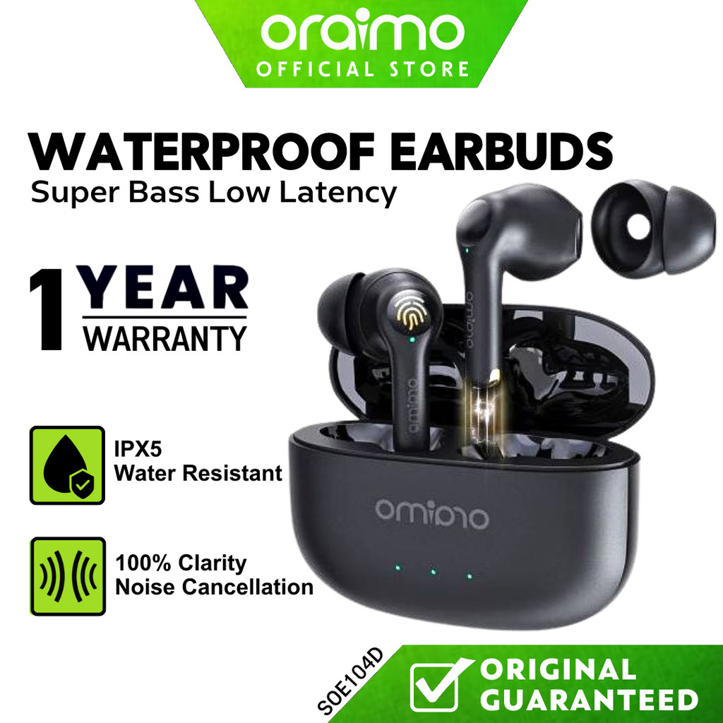 ORAIMO Earbuds Noise Cancelling Earbuds Sweatproof Earbuds ANC TWS ...