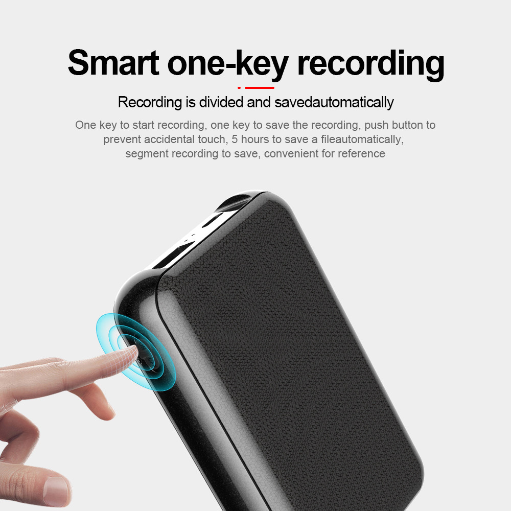 Voice Recorder 5000mAh 1200 Hours Small Digtal Mini Sound Record Voice ...