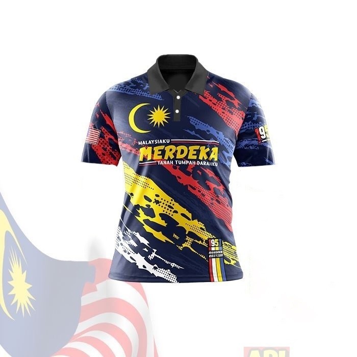 MERDEKA !! Malaysia 67th Merdeka 2024 Design Sublimation Jersey Special Edition Shirt Unisex ...