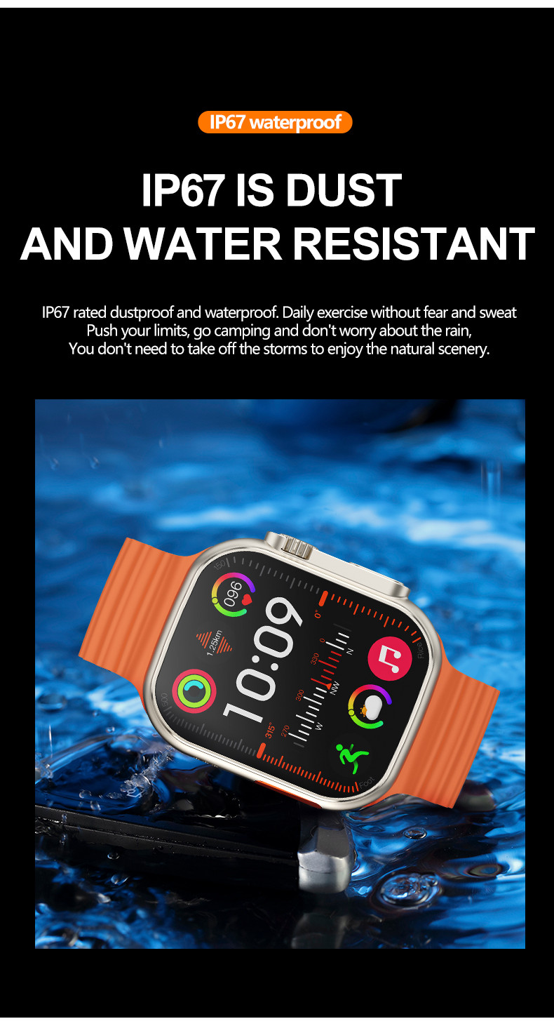 Cellular Version Watch Ultra2 Smart Watch SIM Card And WiFi 4G Android ...