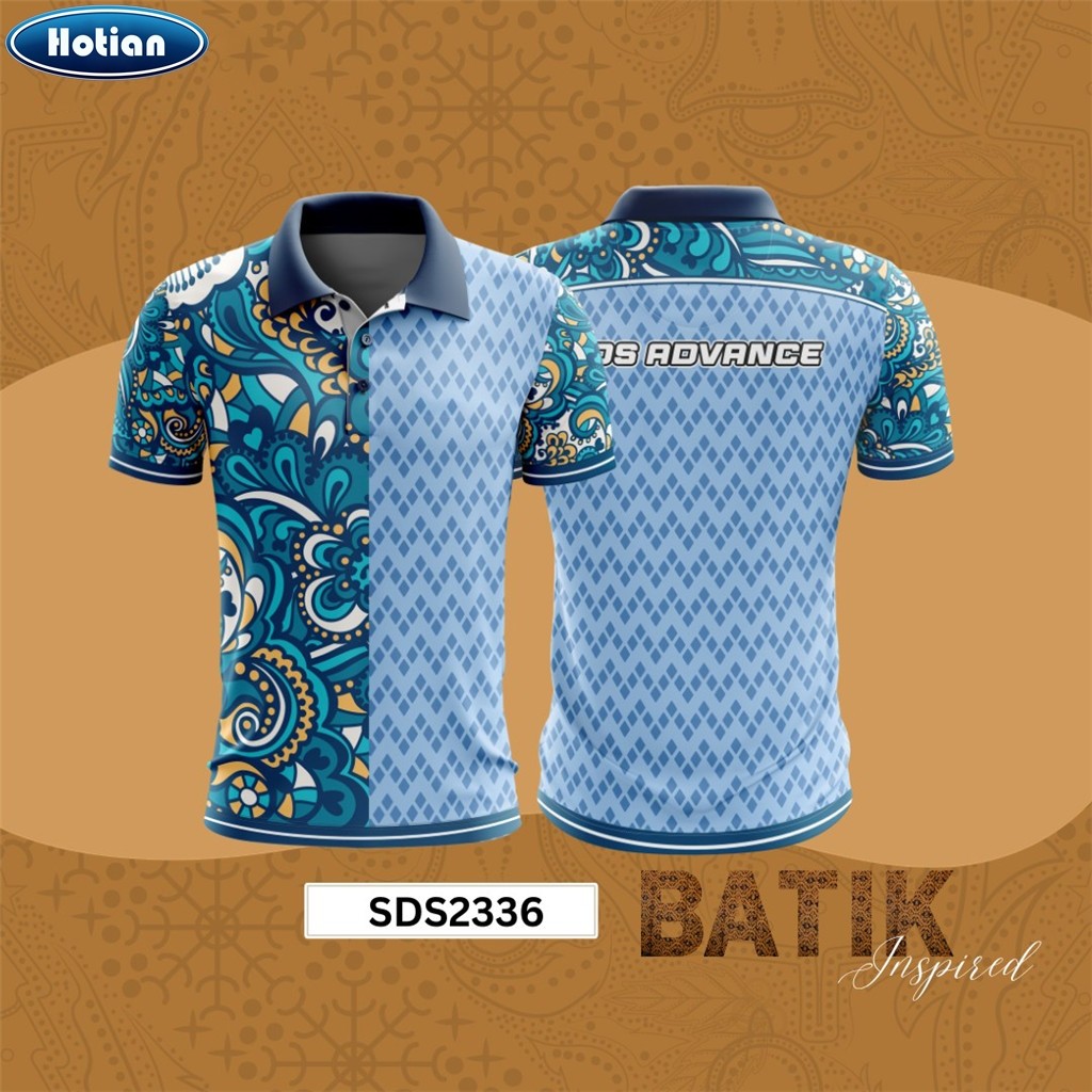 Ready Stock 2024 Baju Batik Jersey Traditional Etnik Sabah Sarawak ...