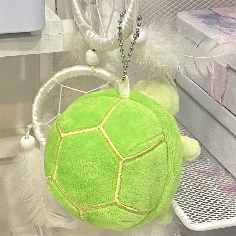 Stuffed Animal Sea Turtle Key Chain Cartoon Turtle Plush Toy Pendant ...