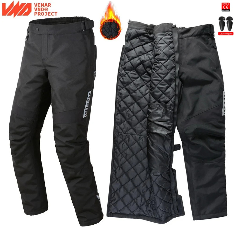 Winter Waterproof Motorcycle Overpants Quick Release Touring Moto Pants ...