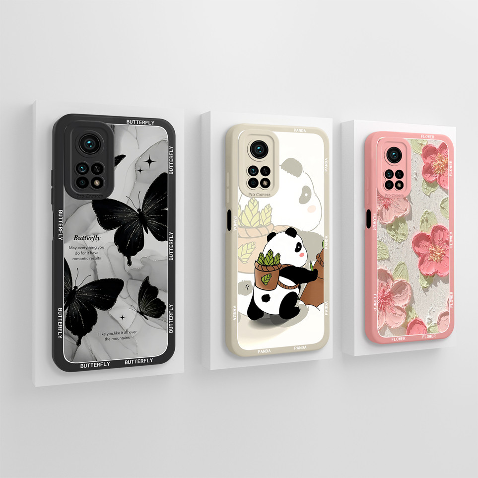 For Xiaomi Mi 10T 10TPro Phone Case Popular Butterfly Panda Casing Soft ...