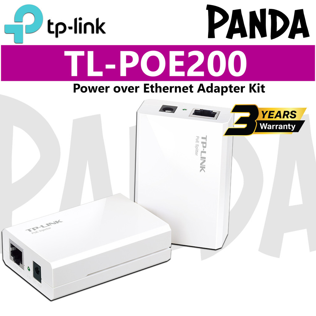 TP-Link Power over Ethernet Adapter Kit (TL-PoE200) | Shopee Malaysia