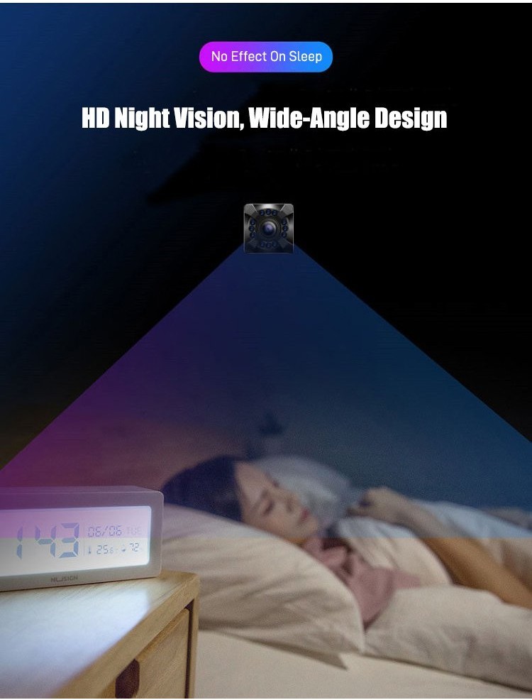 1080p Ultra HD mini camera wireless CCTV WiFi Security Remote Control ...