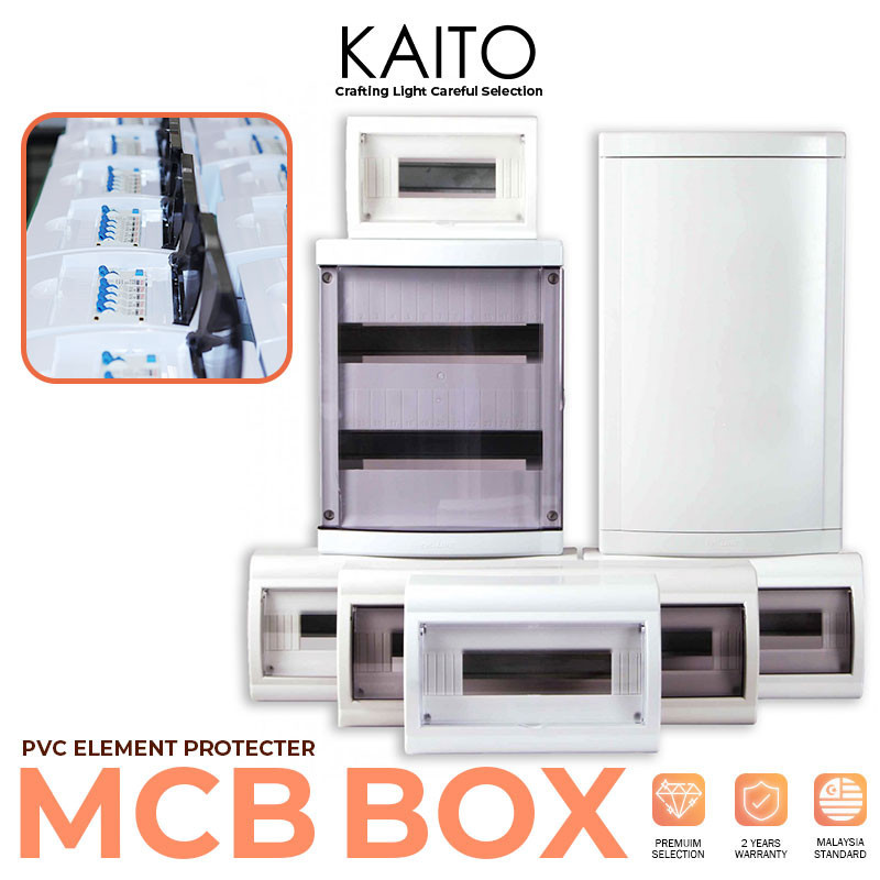 TC Surface PVC MCB DB BOX 6 Way - 39 Way Consumer Unit / Consumer Box | Shopee Malaysia