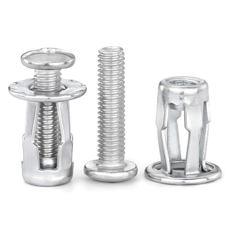 5/10Pcs M4 M5 M6 M8 Bolt Set Petal Shape Metal Rivet Nut Hollow Wall ...