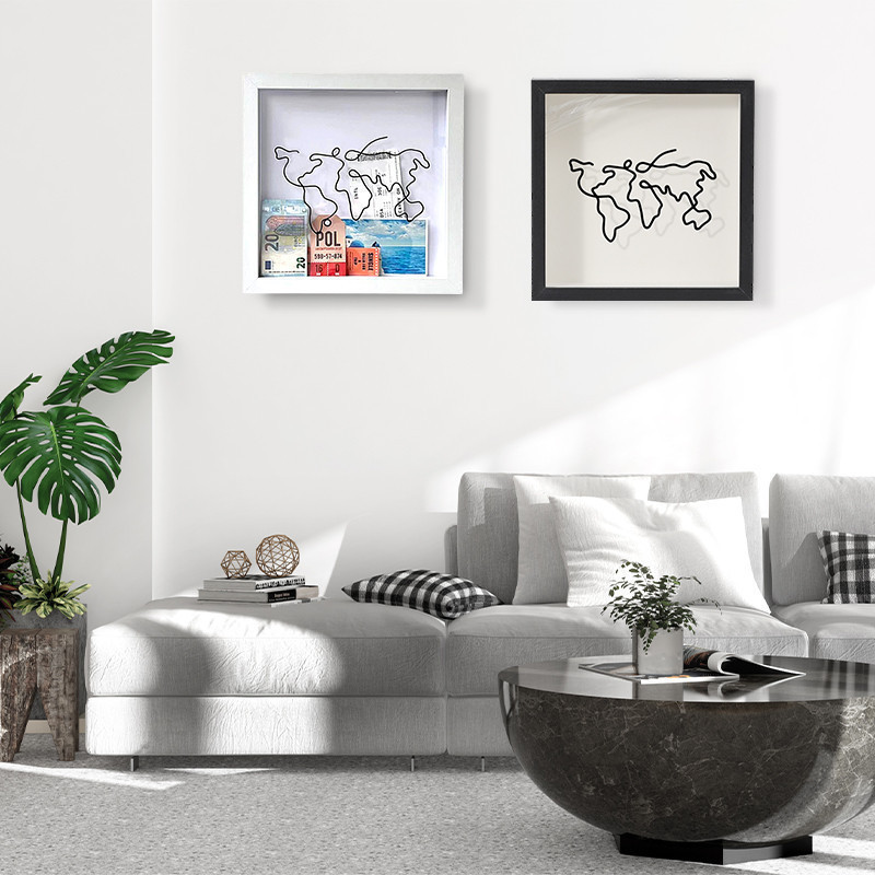 Retro Simple Modern Photo Frame Ins Wood Pattern Certificate Frames ...