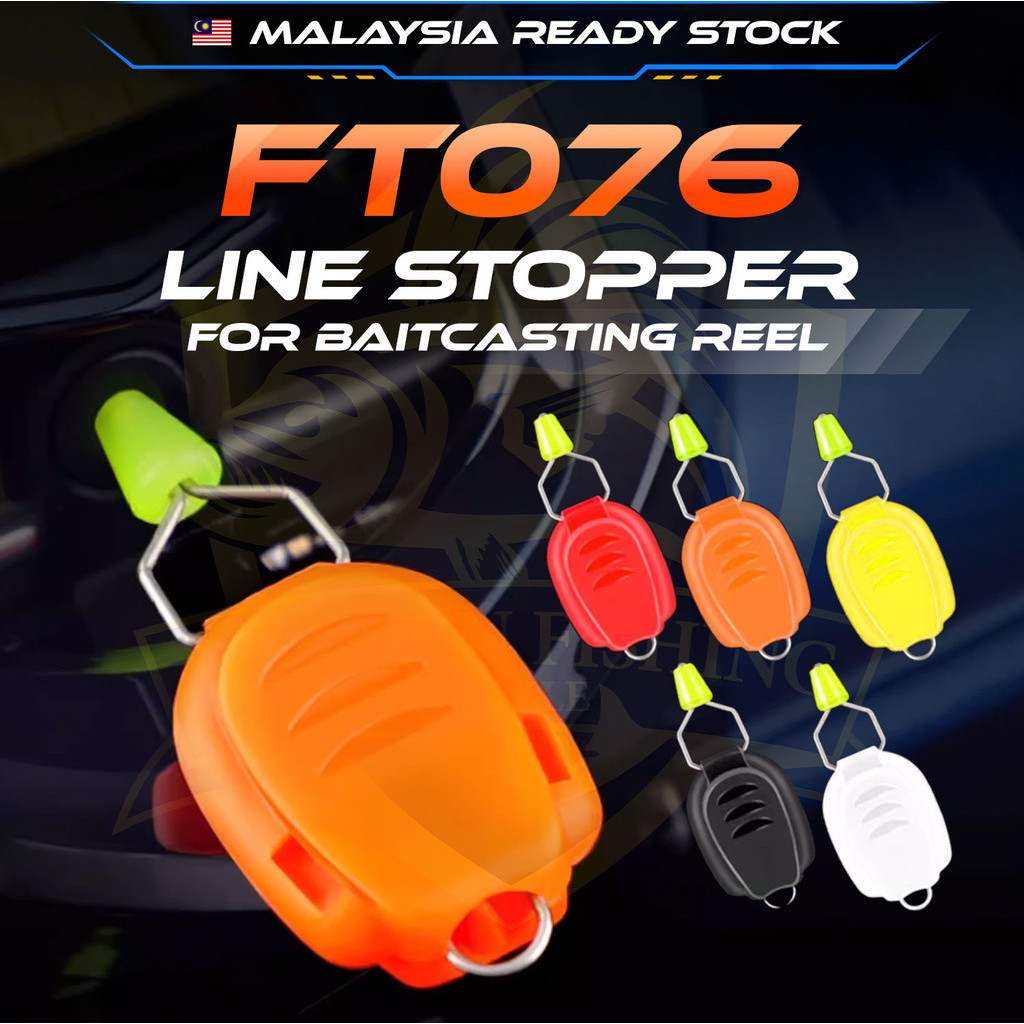 3PCS Pemegang Tali Pancing Line Stopper BaitCasting Reel Holder Buckle ...