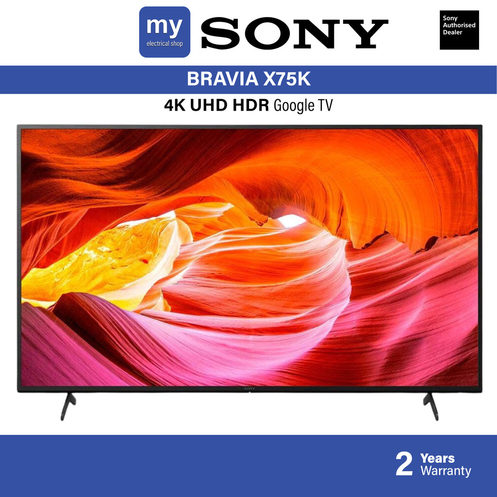 Sony 50 Inch 4K UHD HDR Google TV KD-50X75K | Shopee Malaysia
