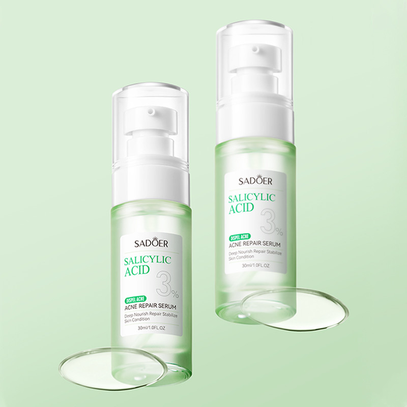 ROREC SADOER Salicylic Acid Dispel Acne Repair Serum Collagen Peptide Centella Asiatica ...
