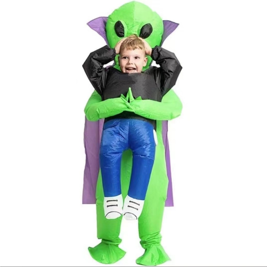 Costume Inflatable Alien For Halloween With Funny Cartoon Character ...