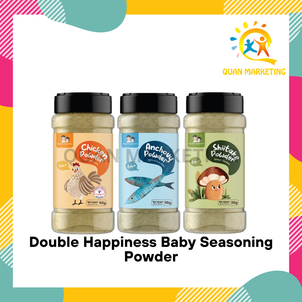 Double Happiness Baby Seasoning Powder (30g / 40g) / For 6 Months And ...