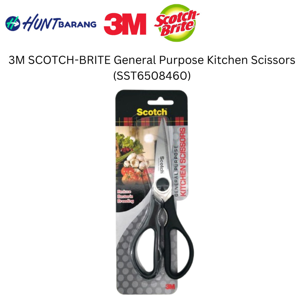 3M SCOTCH-BRITE General Purpose Kitchen Scissors | Shopee Malaysia