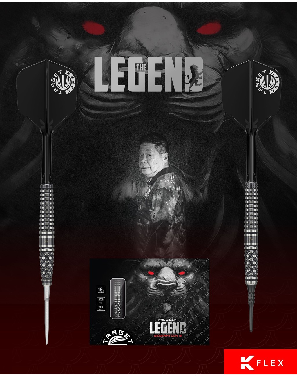 TARGET THE LEGEND Gen 8 (Paul Lim Model) - TARGET Swiss Steel Darts ...
