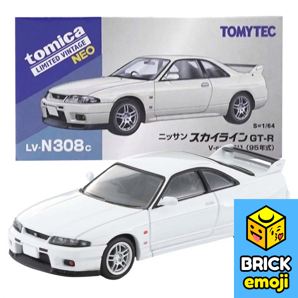 TOMYTEC TLVN LV-N308c Nissan Skyline GT-R V-spec N1 (95) 1/64 | Shopee ...