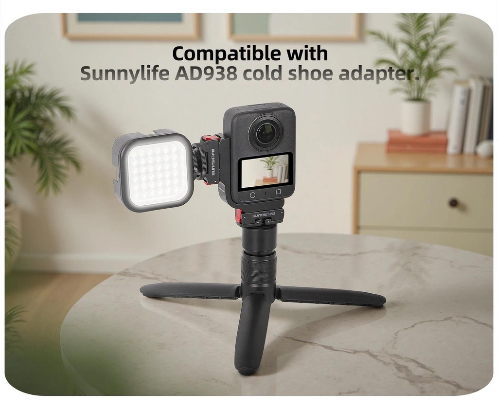 OSMO360 Magnetic Adapter L-Shaped Extension Bracket Quick-Release Two ...