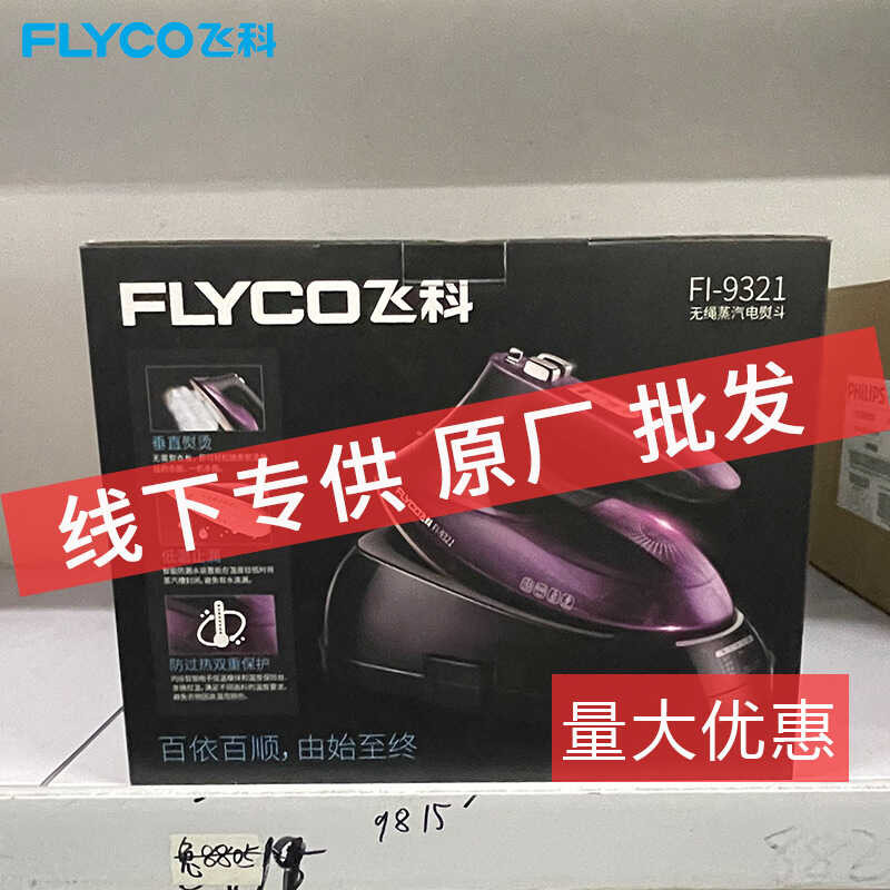 FI9321 Electric Iron Wireless Portable Handheld Garment Steamer Ironing ...