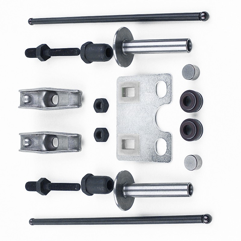 [Super] Valve Push Rod Set Guide Plate & Rocker Arms Set For Honda 13HP ...