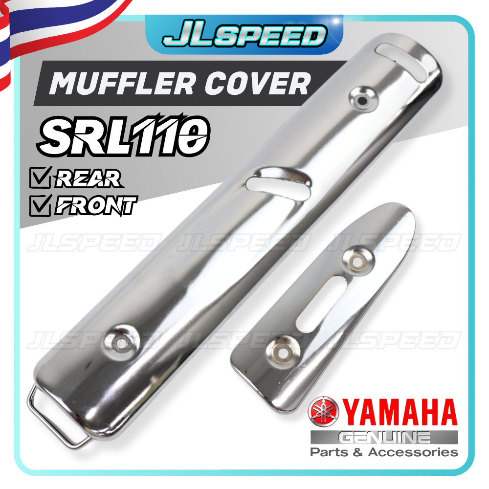 YAMAHA SRL110 SRL 110 110Z / LAGENDA 110 110Z Front Rear Muffler ...