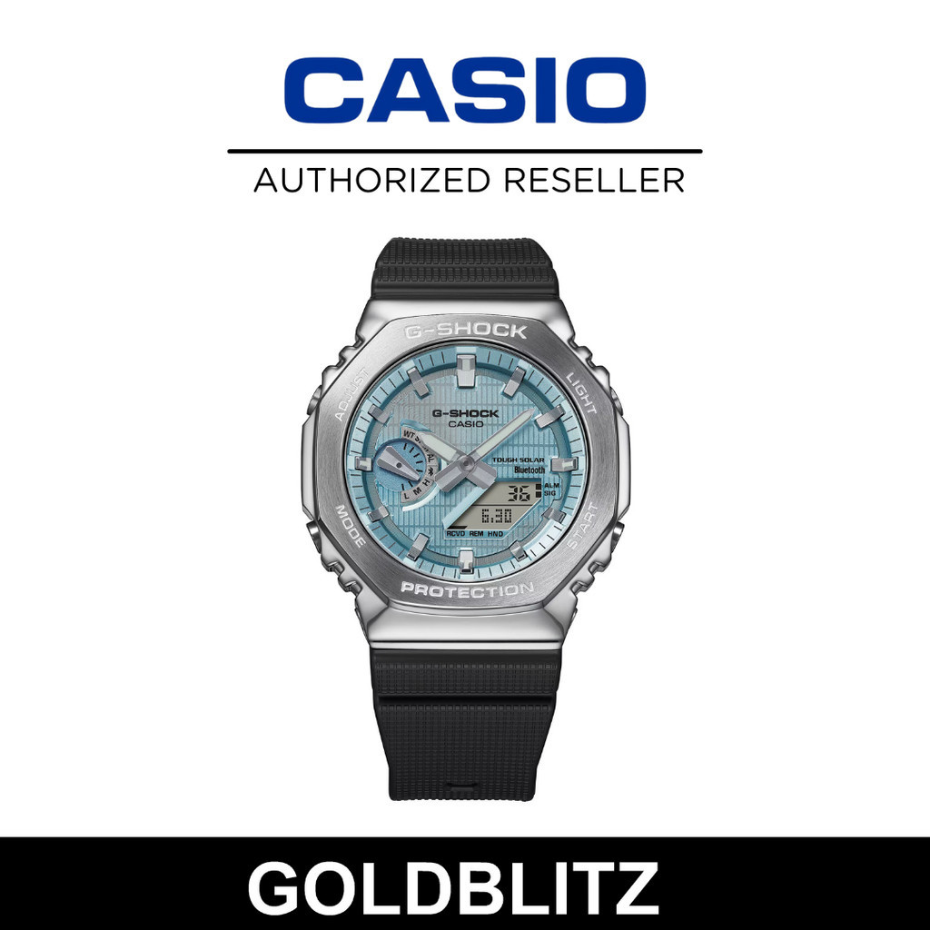 Casio GBM-2100A-1A2 G-Steel 2100 Series Metallic Vapor Deposition Basic Blue Dial Men's Watch ...