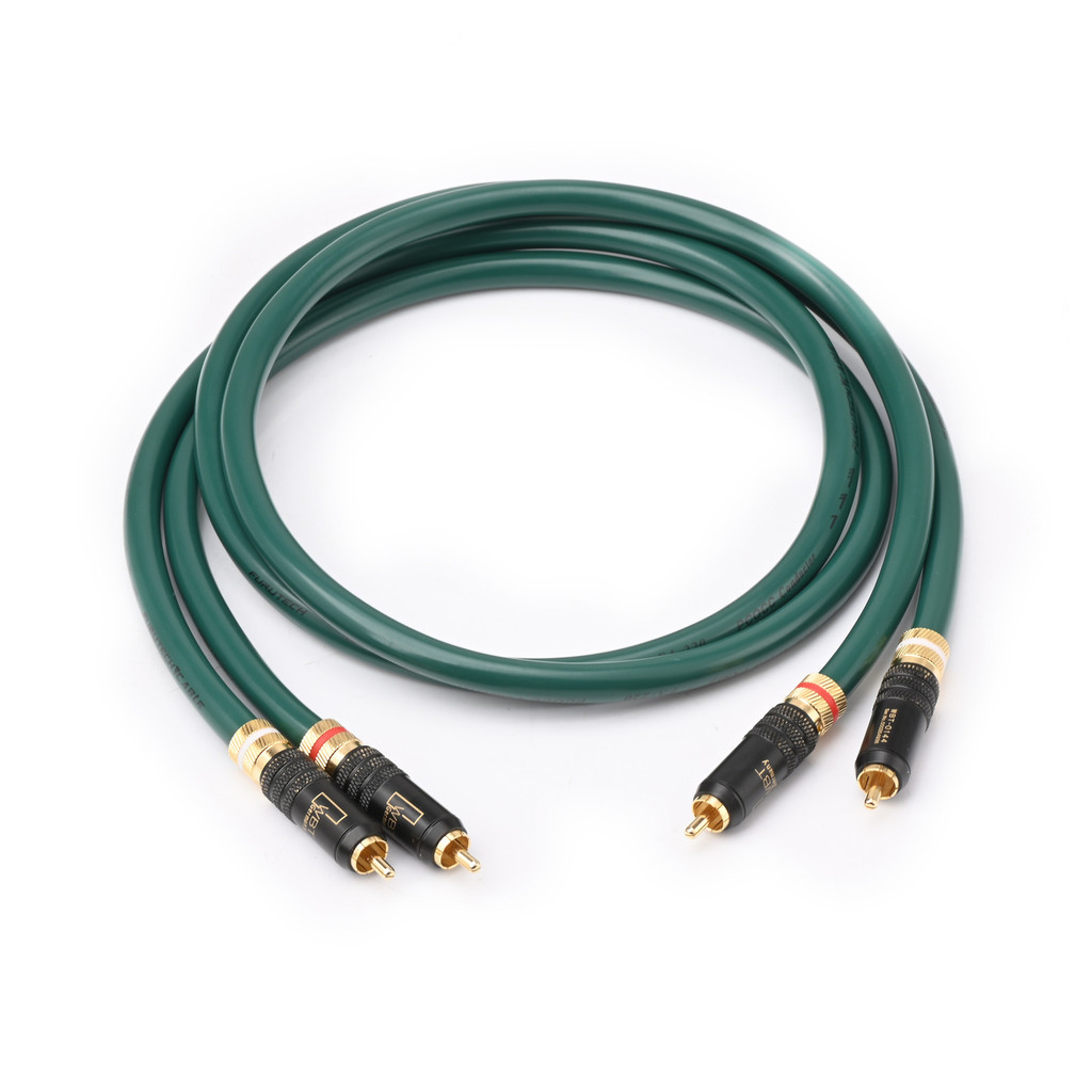ATAUDIO One Pair HiFi RCA Cable 7N OCC 2-core with Shielding High ...