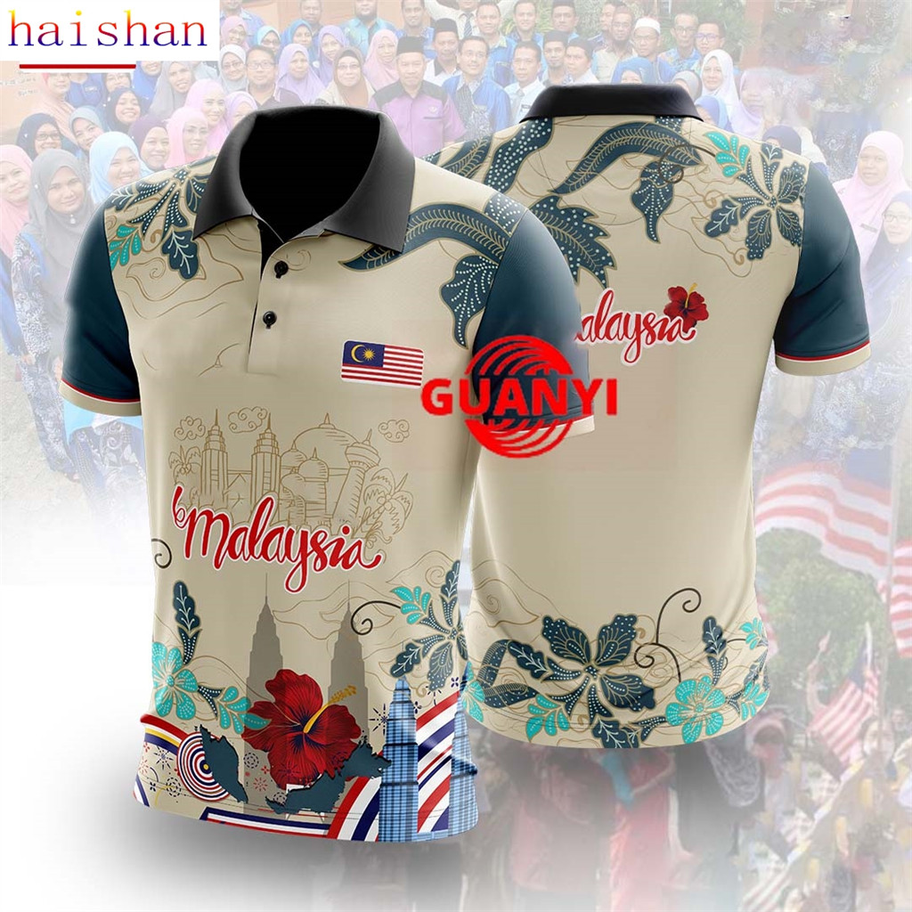 Malaysia 67th Merdeka 2024 Design Sublimation Jersey 05 (hai shan ...