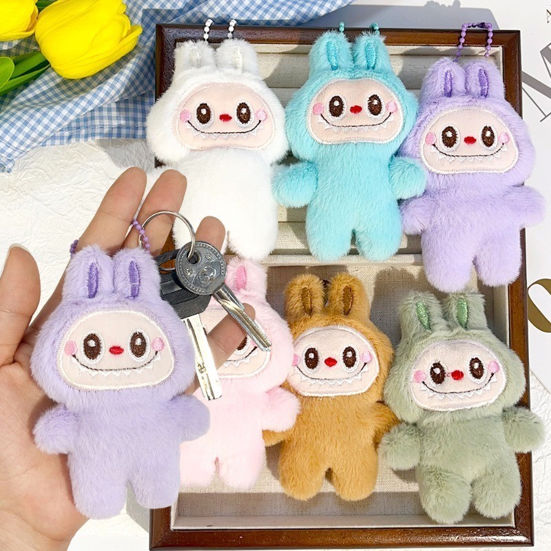 Lamb Labubu Plush Toys - Cute Sheep Soft Stuffed Doll - Anime ...