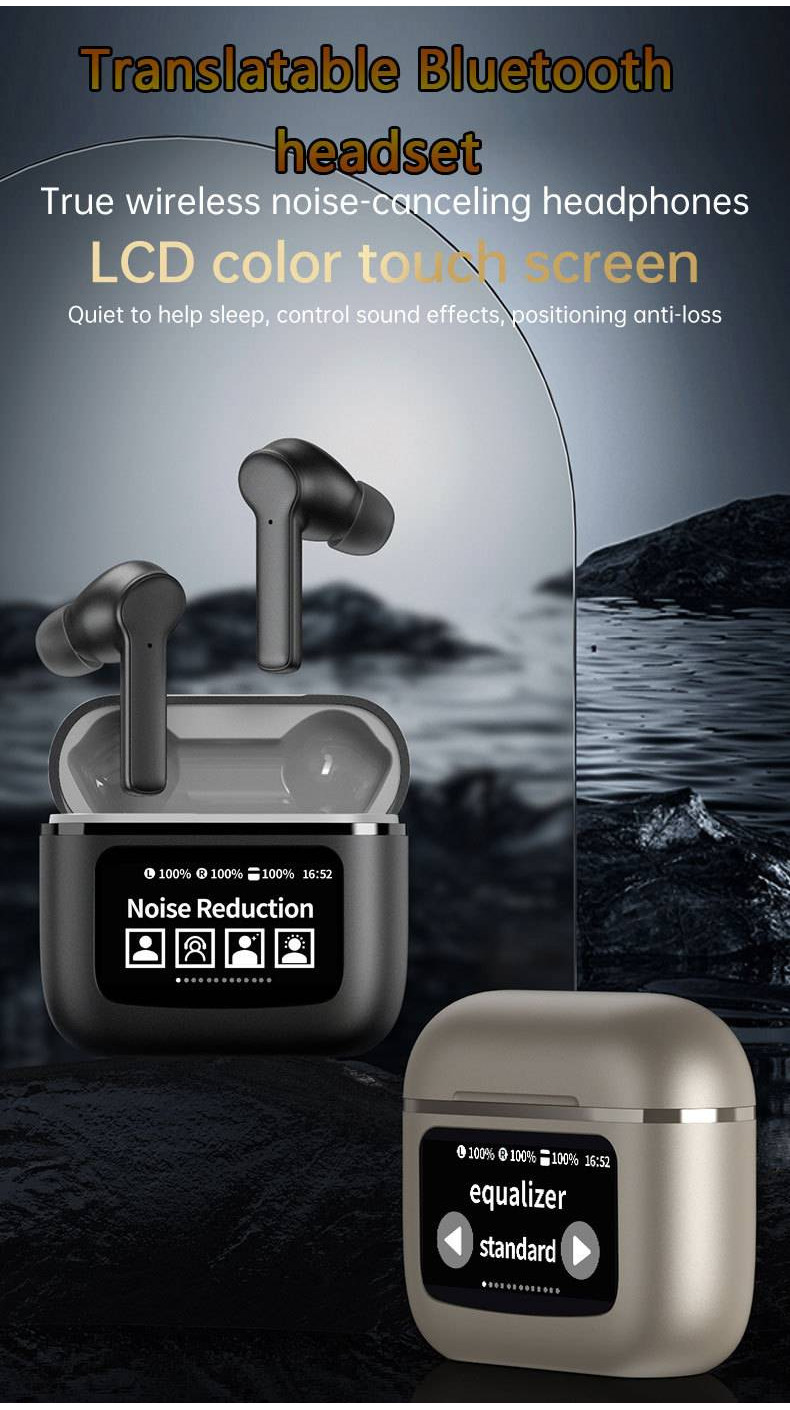 YW009 New multi-144 language intelligent bluetooth translator in-ear ...