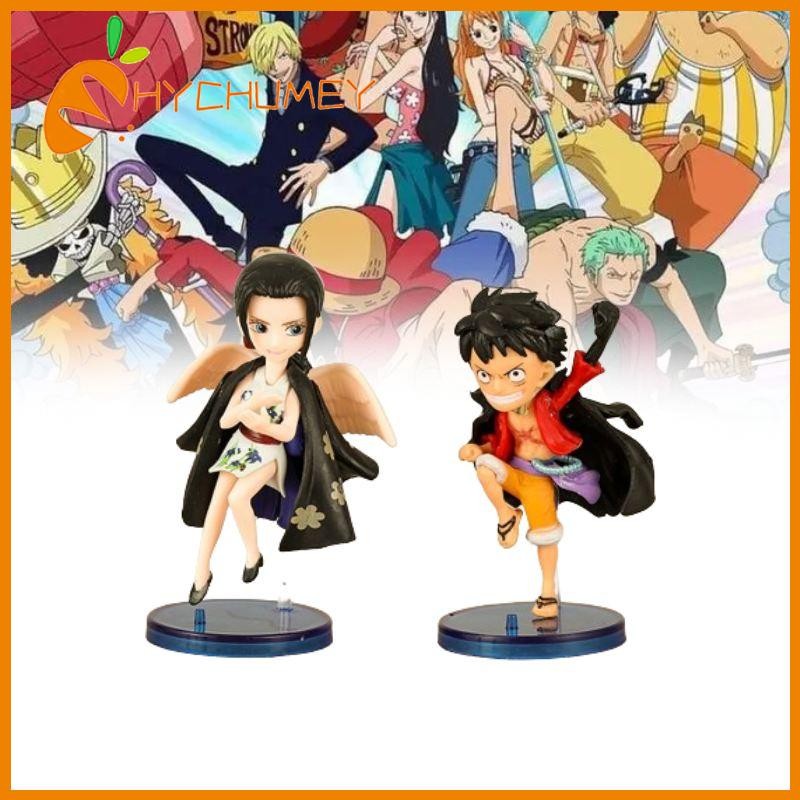 Authentic Piece One Pvc Figurines Collection Luffy Robin Usopp Franky ...