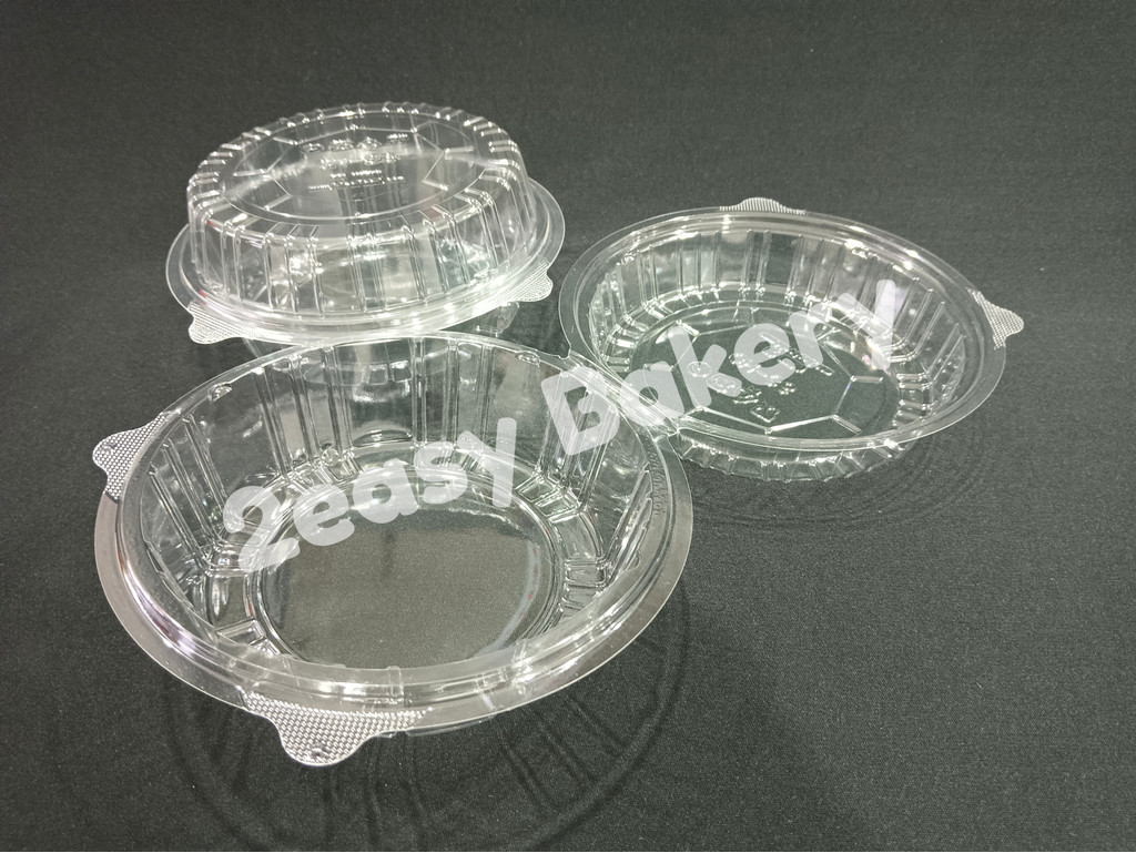 HIRO OPS CH18L (8") Kuih Container with Lock / Plastic Bakery Container ...