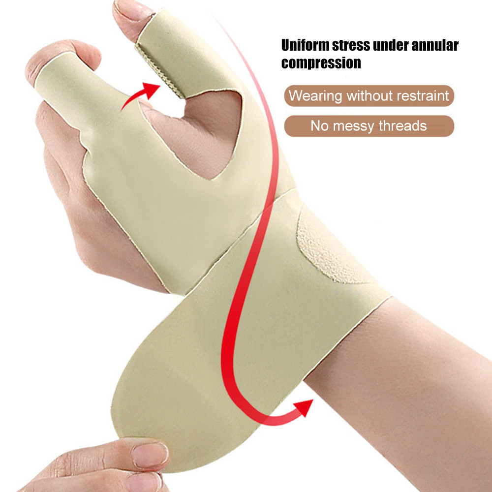 1Pcs Wrist Support Finger Guard Pinky Splint Adjustable Fixation Gym ...