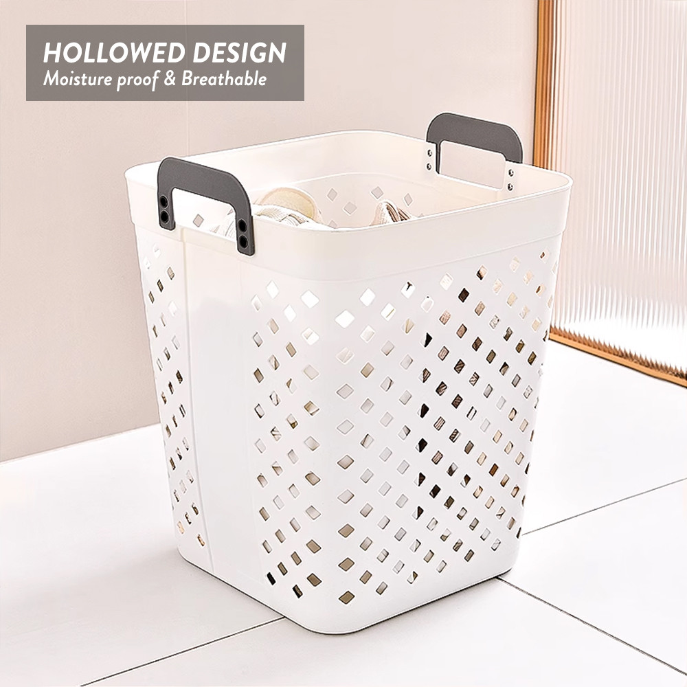 Elianware Minimalist Portable Large Laundry Basket Bakul Baju Toy ...