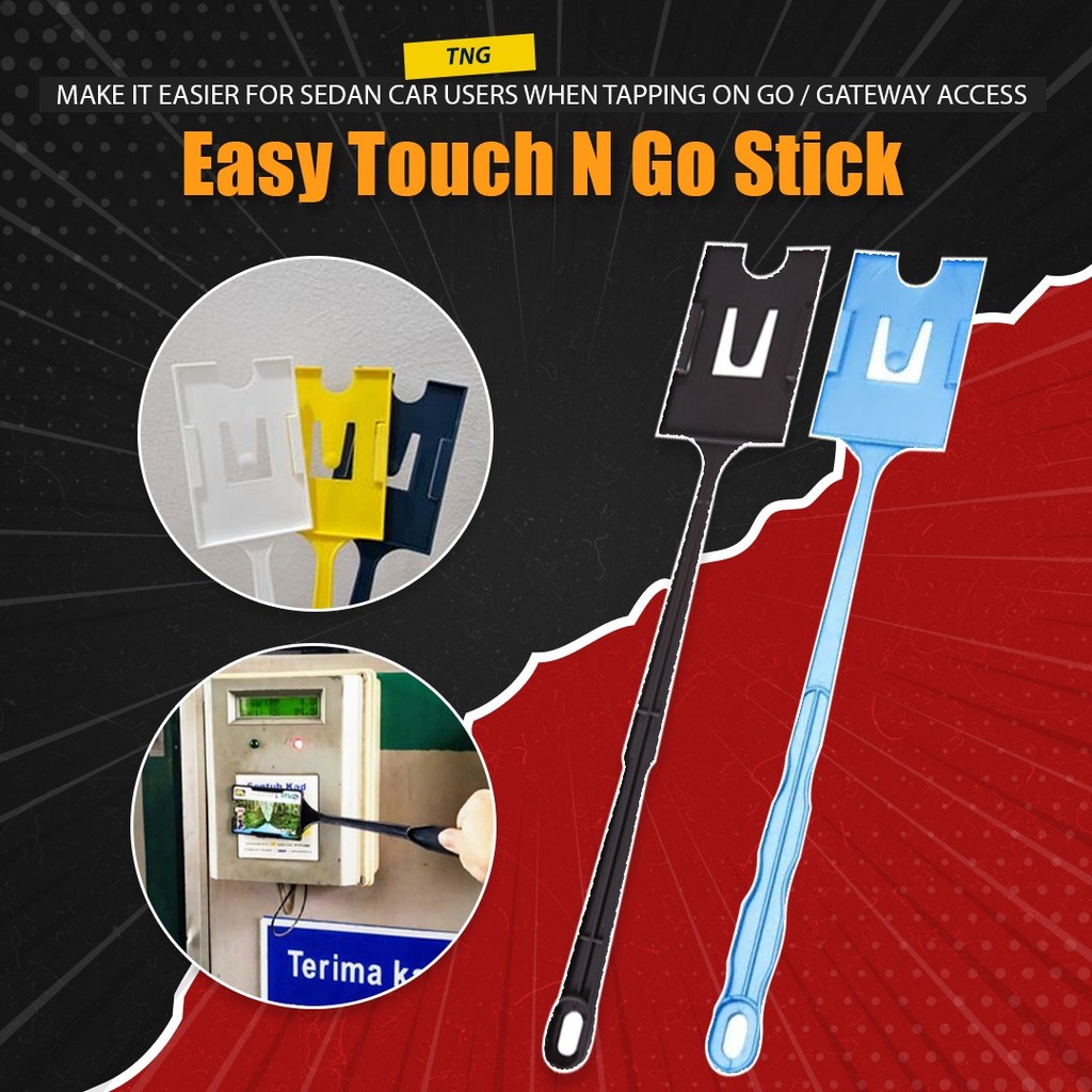 HOLDER Card TNG Stick Extended Card Tapper For Touch N Go Card Holder ...